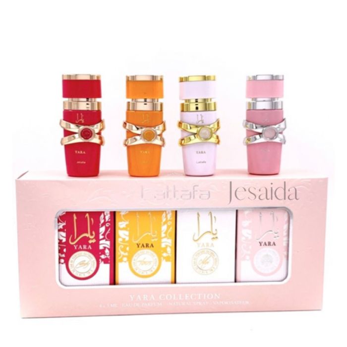 LATTAFA YARA MINI COLLECTION 4X5ML GIFT PARFUME ( Yara +Yara Moi + Yara ...