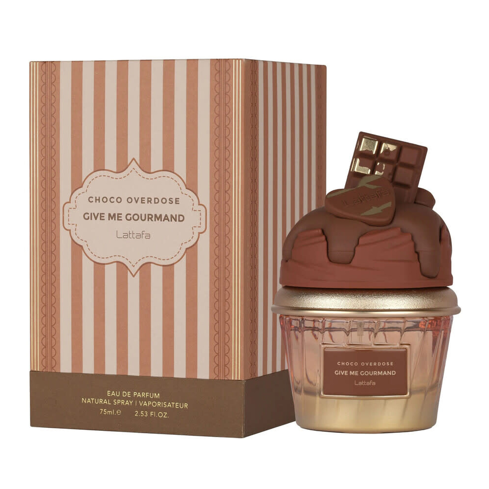 Lattafa Give Me Gourmand Choco Overdose 2.53oz EDP for UNISEX | UPC ...